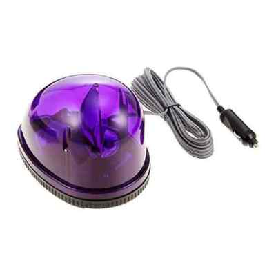 REAL JDM PATLITE Emergency Warning light beacon Flash purple 12V Cigar ...