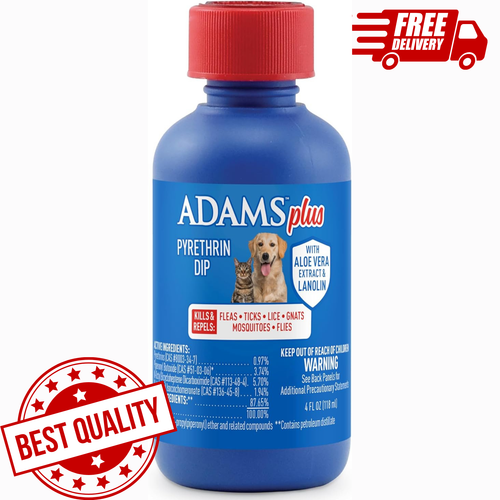 Adams Plus Pyrethrin Dip for Dogs and Cats - 4oz | eBay