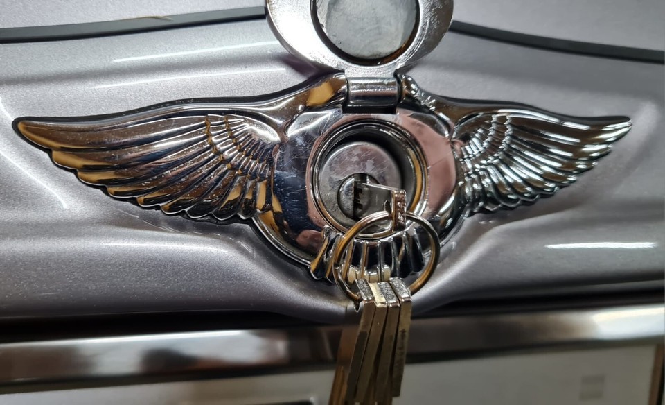 Factory Made uncut key blade for Bentley Arnage, Rolls-Royce Silver ...