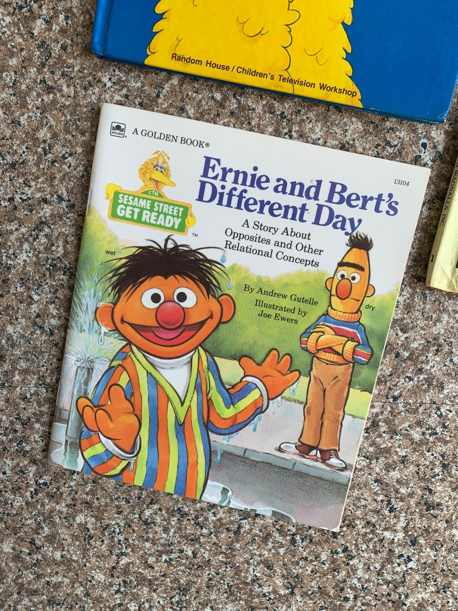 Bert Sesame Street Book Ebay Beautiful Sights