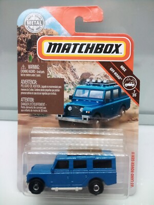 Matchbox Superfast / MB 1184 - '65 Land Rover II Wagon - Blue - Model ...