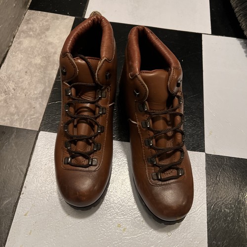 Rare Logo Vintage Dunham Men’s Tyrolean Mountain Hiking Boots Vibram ...