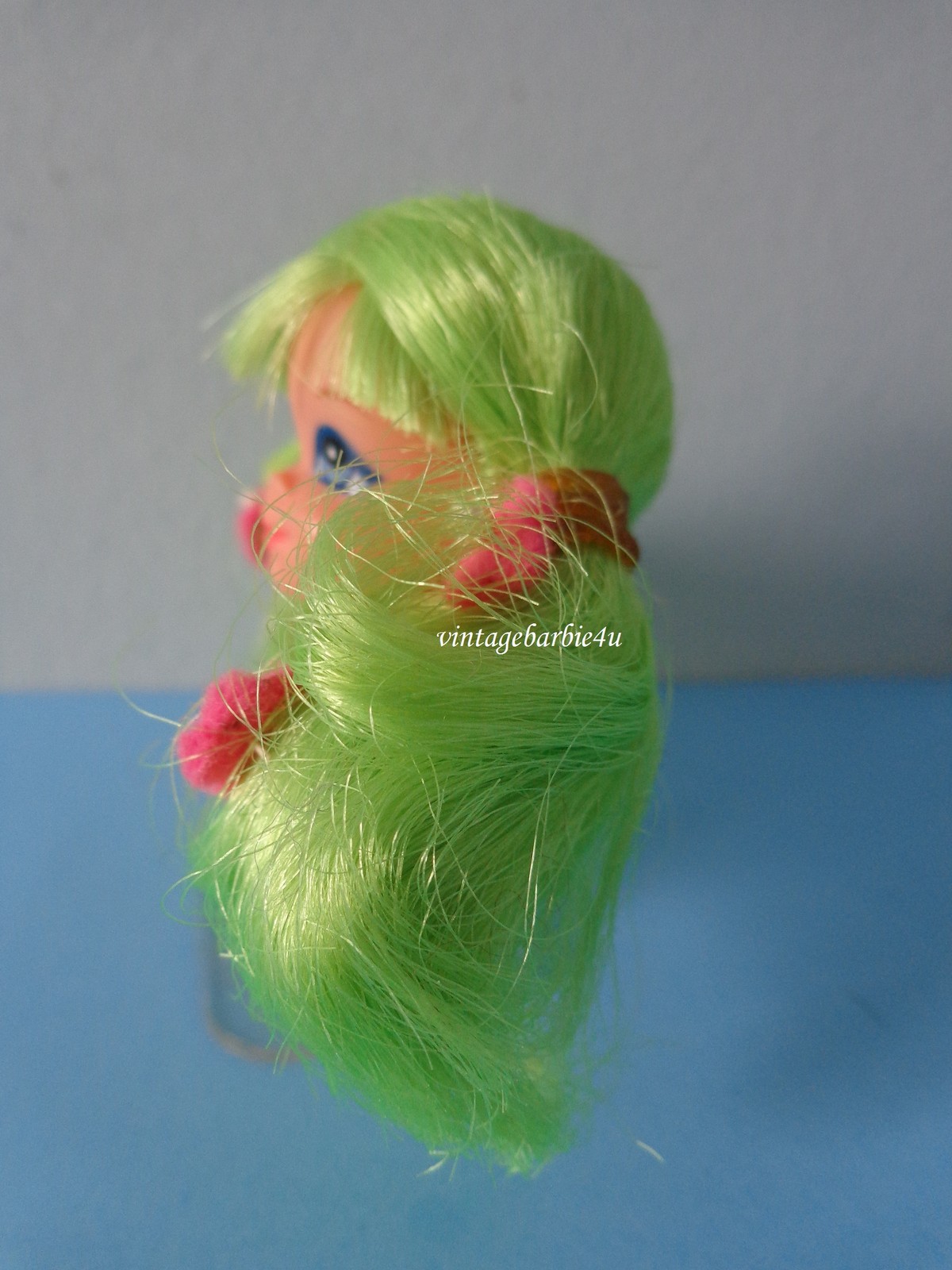 Vintage Liddle Kiddle Doll Kolognes Apple Blossom #3707 w Stand Hong ...