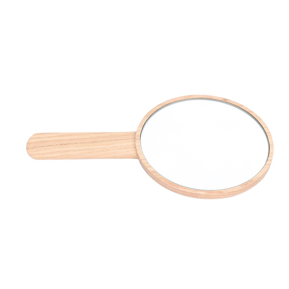 Handle Mirror Round Makeup Mirror Handheld Vanity Mirror Hand Mirror ...