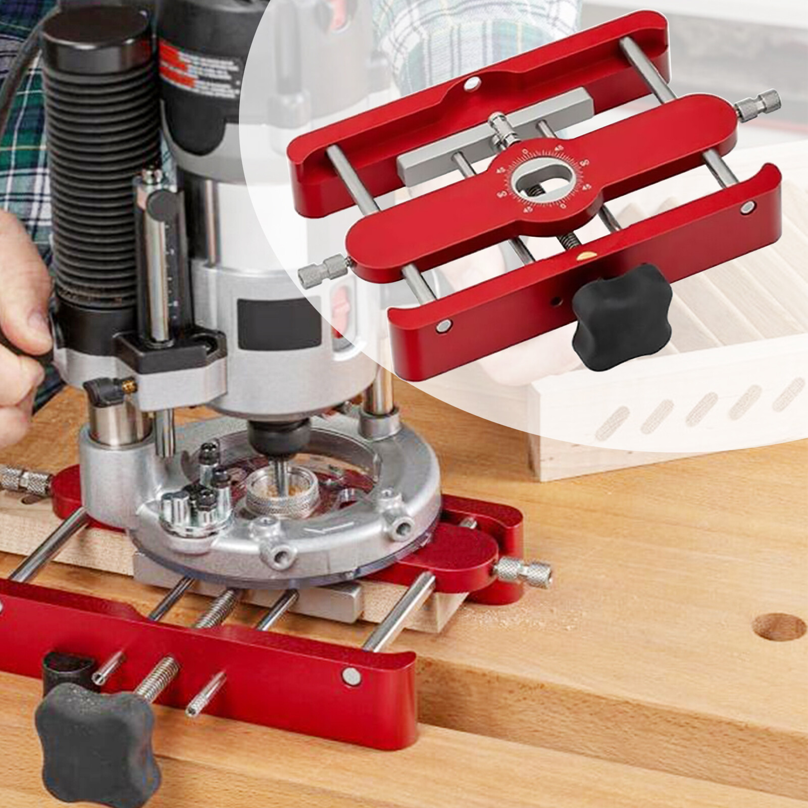 Precision Mortising Jig and Loose Tenon Joinery Jig 2 in 1 Punch ...