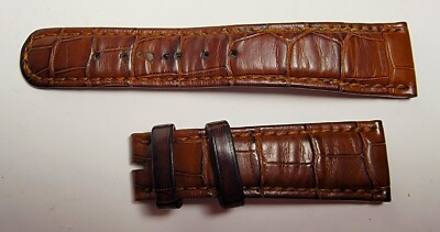 Authentic A. Lange & Sohne Genuine Brown Leather Watch Strap 20/16mm ...