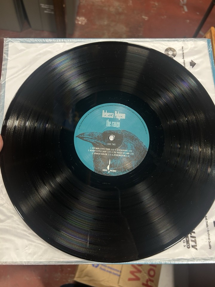 Rebecca Pidgeon – Raven LP Chesky Records 180g Audiophile Vinyl USA ...