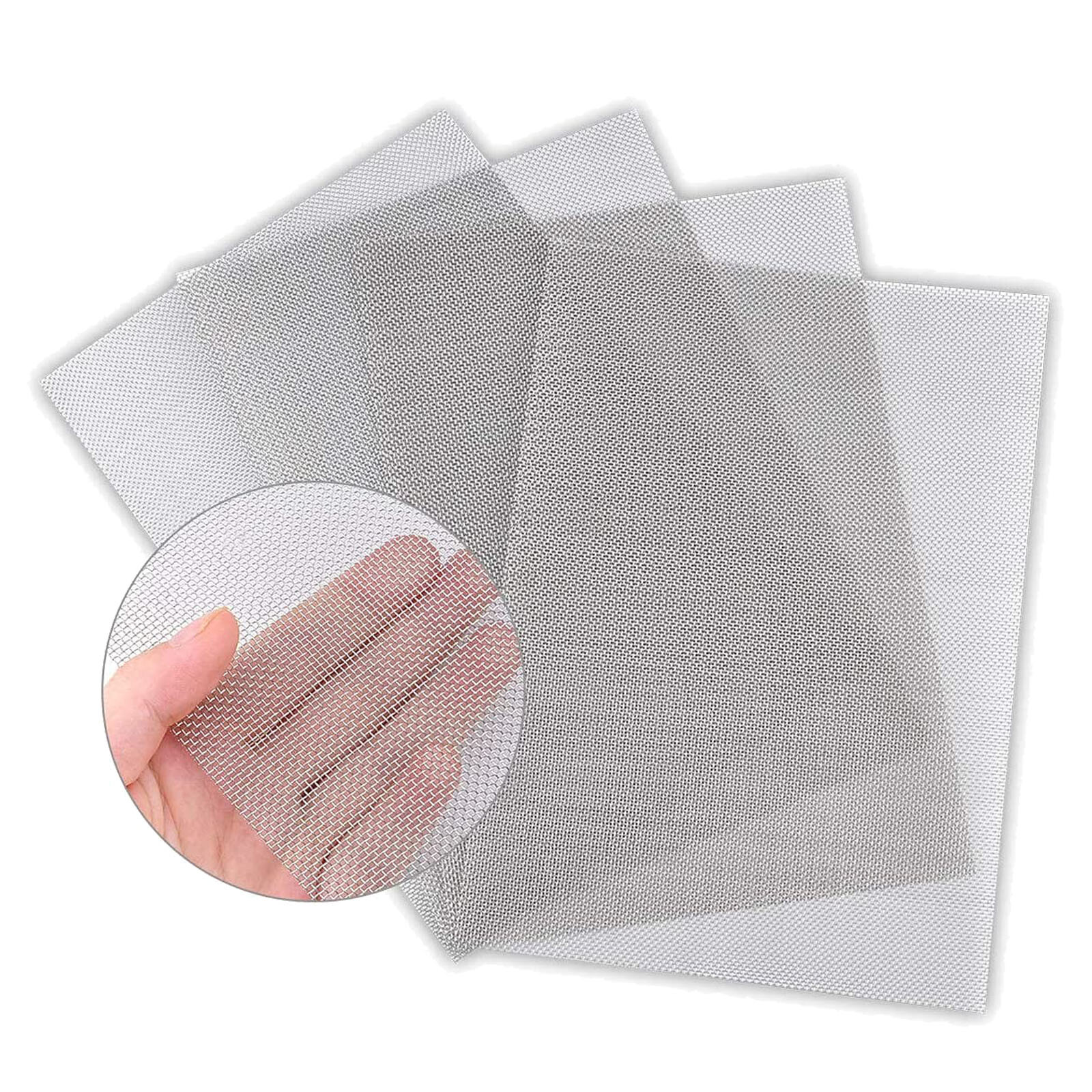4/10/50 Mesh Stainless Steel Woven Wire Filtration Filter Screen Sheet ...