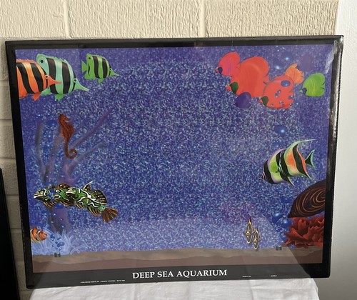 3D Stereogram Poster, 16" x 20" Deep Sea Aquarium Fish | eBay