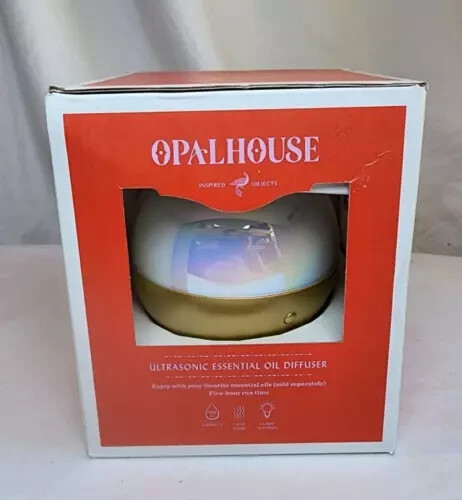 New Opalhouse Ultrasonic Essential Oil Diffuser I Mist Mode 6 Light Settings | eBay