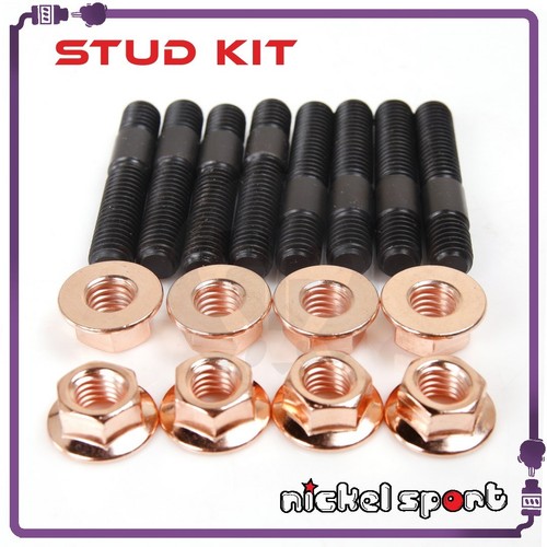 M8x1.25 Stud 45mm & Nut Garrett T28 T25 GT22 GT25 GT28 GT30 GT35 Turbo / 8 Sets | eBay