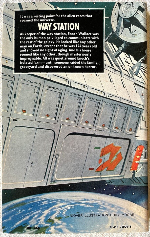 Clifford D. Simak, Way Station, vintage Methuen UK paperback edition ...