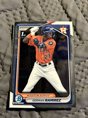 2024 Bowman Chrome Prospects #BCP93 German Ramirez RC Houston Astros | eBay