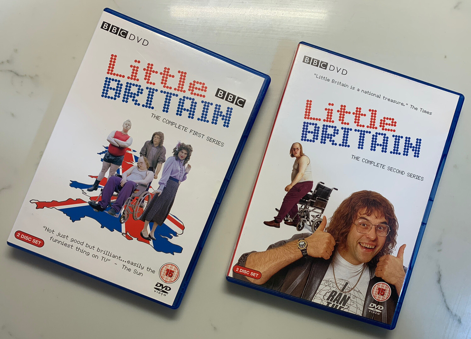Little Britain - Complete 1st & 2nd Series -(4 Discs) DVD boxset ...