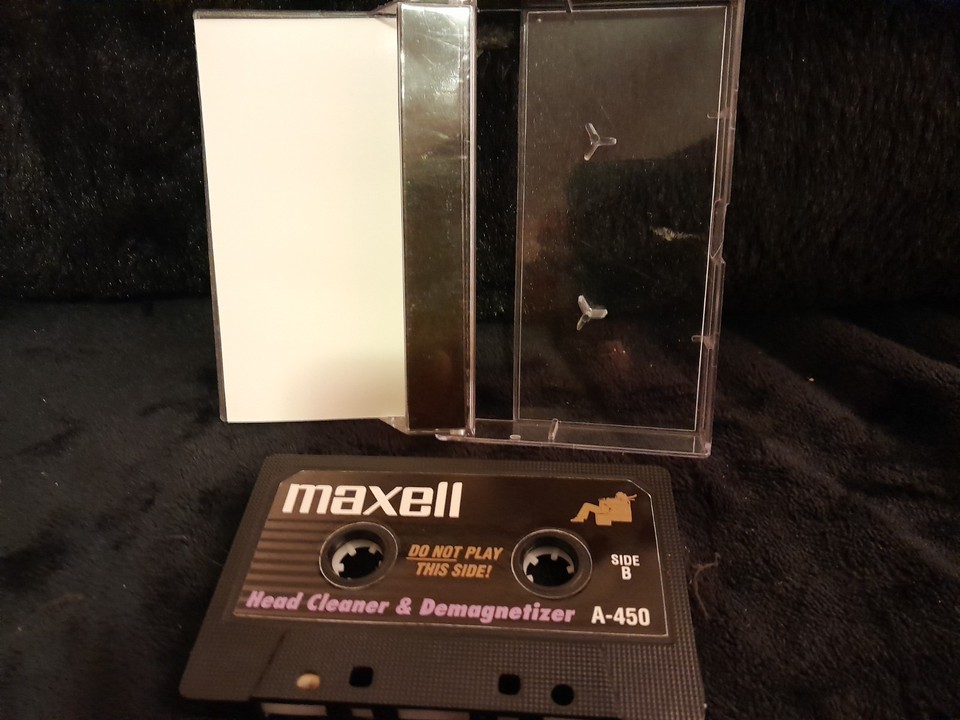 Maxwell Head Demagnetizer Dry Head Cleaner Cassette Tape Deck Vintage A ...