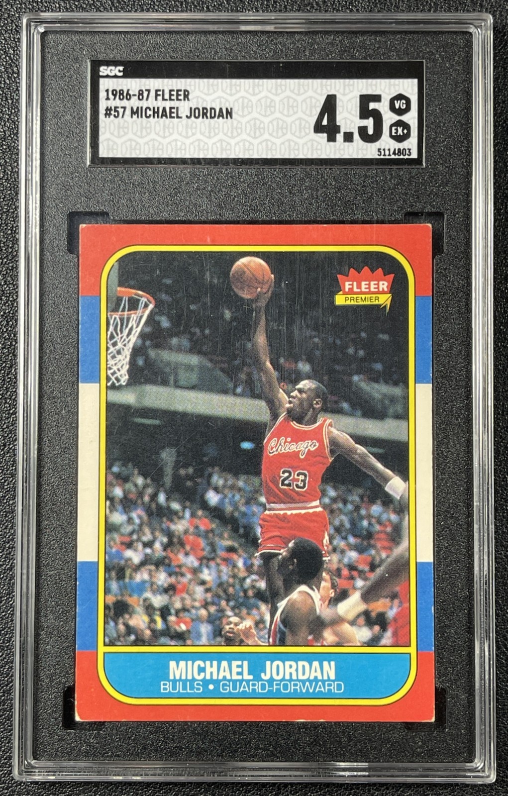 Michael Jordan Rookie Card Value Soaring - 1986-87 Fleer