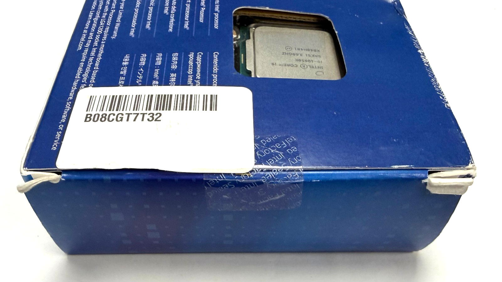 Intel BX8070110850K Core I9-10850k 10cores up to 5.2 GHz Unlocked 125w ...