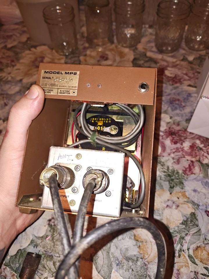 Mirage MP-2 VHF Power/SWR Wattmeter 50-200 Mhz. Peak or Average power ...
