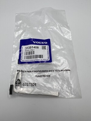 OEM Genuine Volvo Key Blank Emergency Key Blade Insert 31391408 | eBay