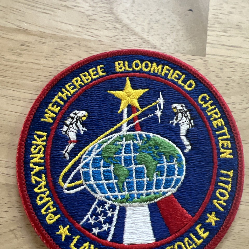 US NASA Space Shuttle Wetherbee Bloomfield Chretien Titov Foal Lawrence ...