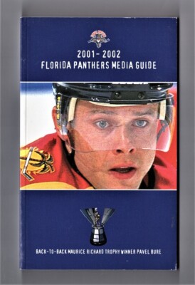 2001-2002 Florida Panthers NHL Hockey Media Guide | eBay