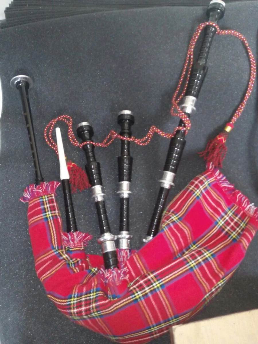 Bagpipe Professional Set Black Fully Functional –, 40% OFF