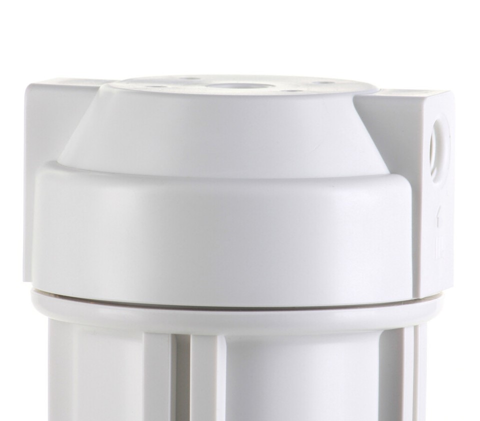 Filter Housing White 20" RO, Whole House, Hydroponics, 3/8" Ports ...