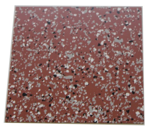 Terracotta Speckled Heavy Duty Compressed Quartz Vinyl Floor Tiles ...