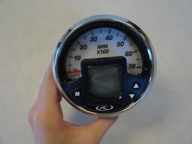 Faria Multi Function Tachometer W/ Digital Gauge IG1131B RPM X 100 ...