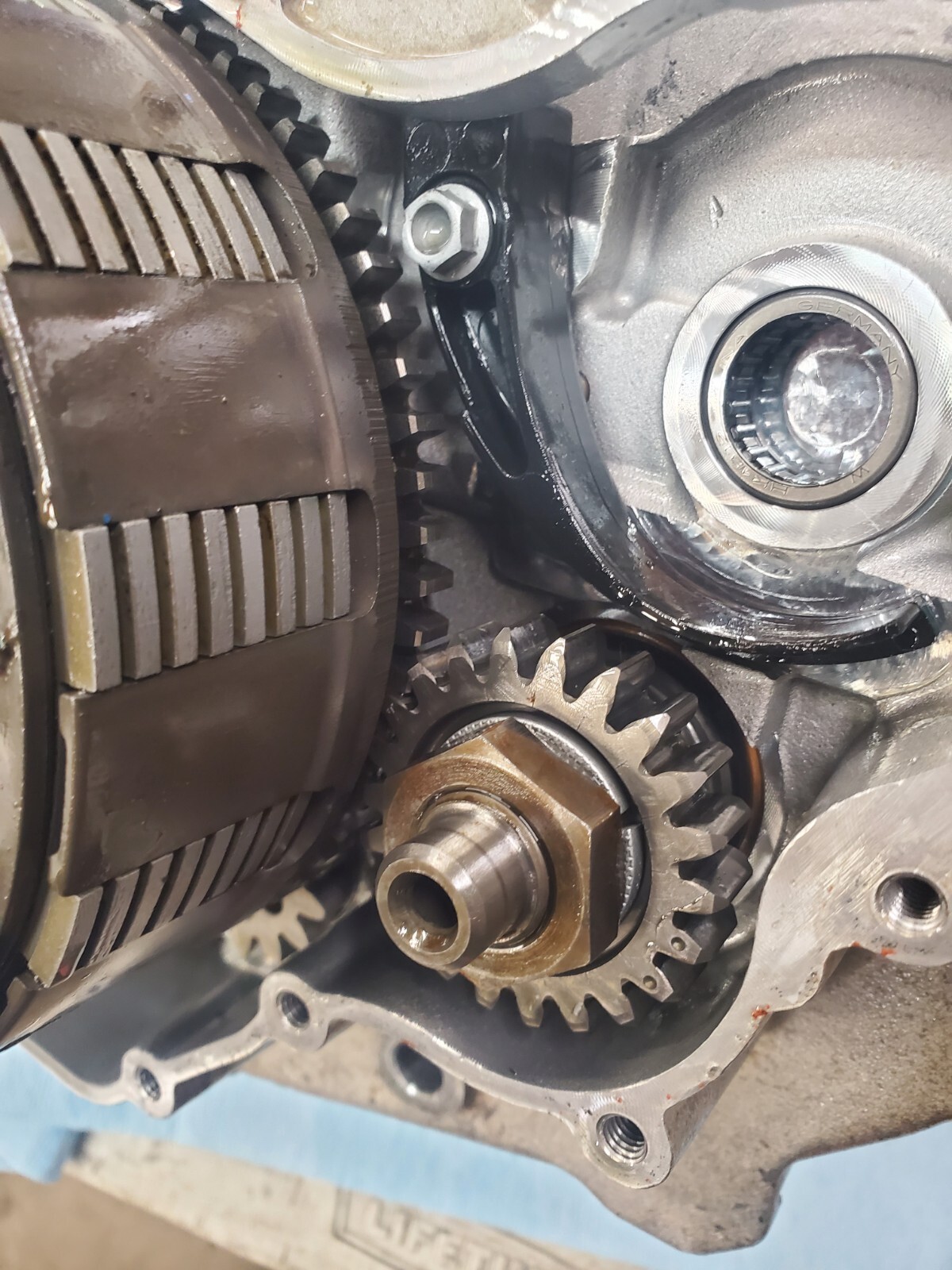 2007 07 KTM 250 SXF SX-F Bottom End Cranckshaft Engine Case Cases OEM ...