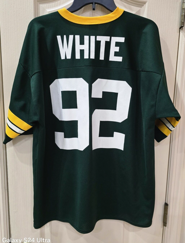 Vintage Reggie White Green Bay Packers Logo 7 NFL Football Jersey Men's ...