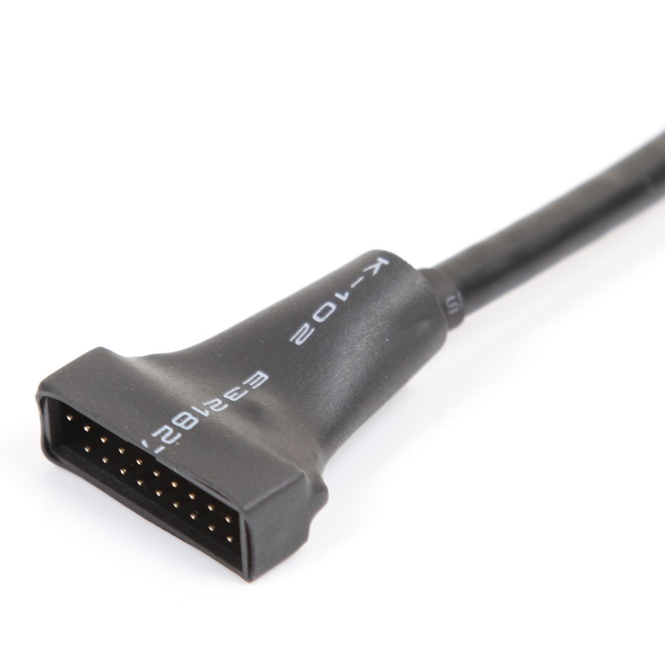 20 pin USB 3.0 Female to 9 pin USB 2.0 Male Motherboard Connector ...