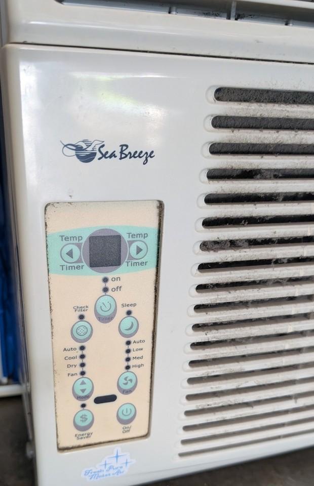 Pro Room 10000BTU Slider Inverter Fan Window Unit AC Air Conditioner ...