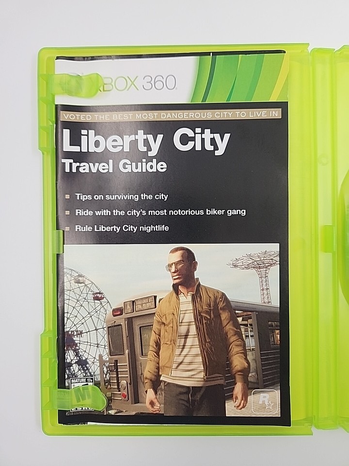 Grand Theft Auto IV Complete Edition Xbox 360 Complete CIB + Map ...