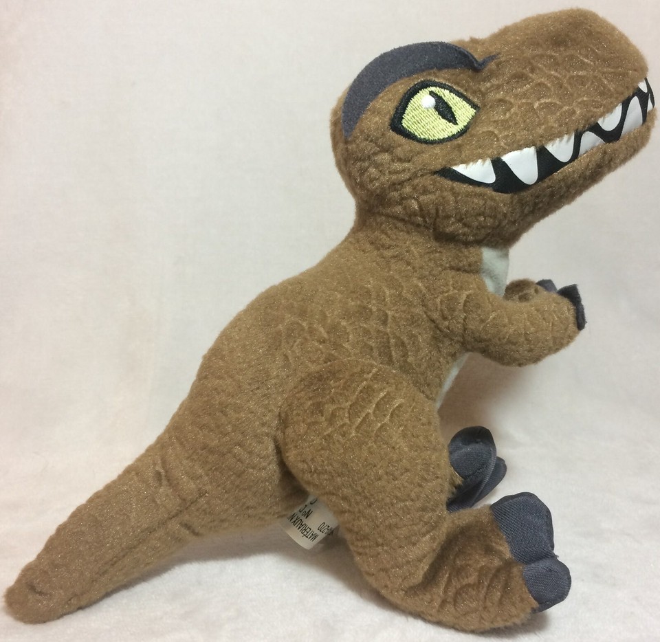Jurassic World MOSASAURUS and T-REX Plush Stuffed Animal Toy Lot 12 ...