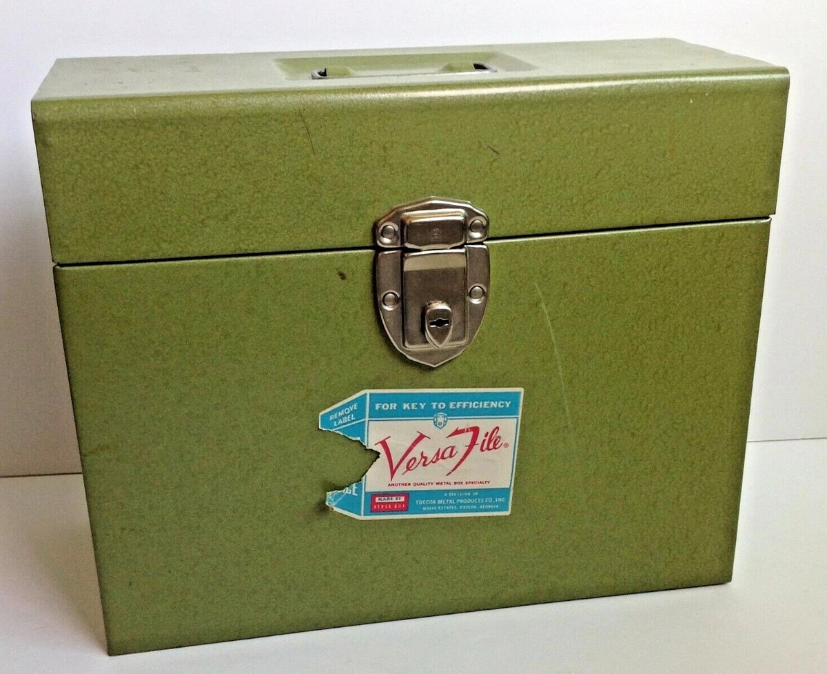 Metal Document Storage Boxes