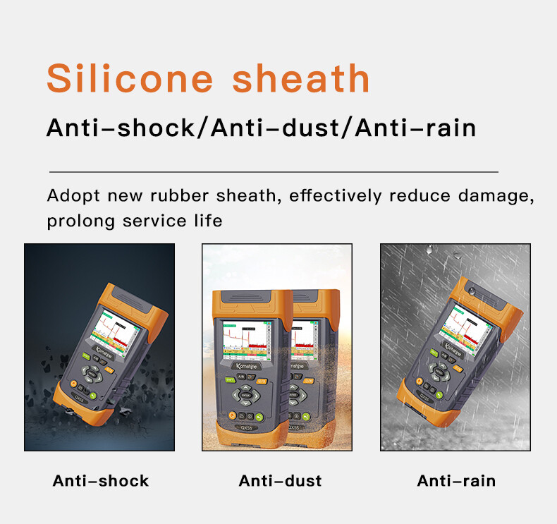 Low Splicing Loss KomShine Mini Fusion Splicer EX39+QX55-S OTDR 1310 ...