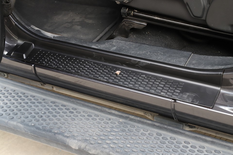 2pcs Front Door Sill Guards Entry Guards Trim for Jeep Wrangler JL ...