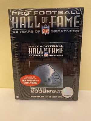 NFL Hall of Fame Complete History (DVD, 2005, 3-Disc Set) 12569720664| eBay
