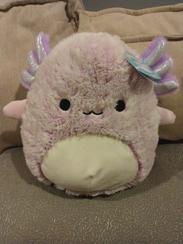 Squishmallows FuzzAMallows, Monica The Axolotl, 12''. New With Tags | eBay