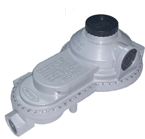"Fairview GR-9959 1/4"" FPT x 3/8"" FPT Low Pressure LP Gas Regulator w ...
