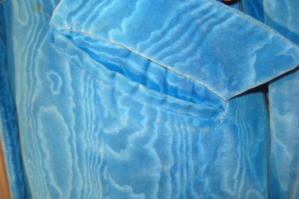 70s OOAK Silk Velvet Pant Suit MICHAEL DAYAN for Tapemeasure Marble ...