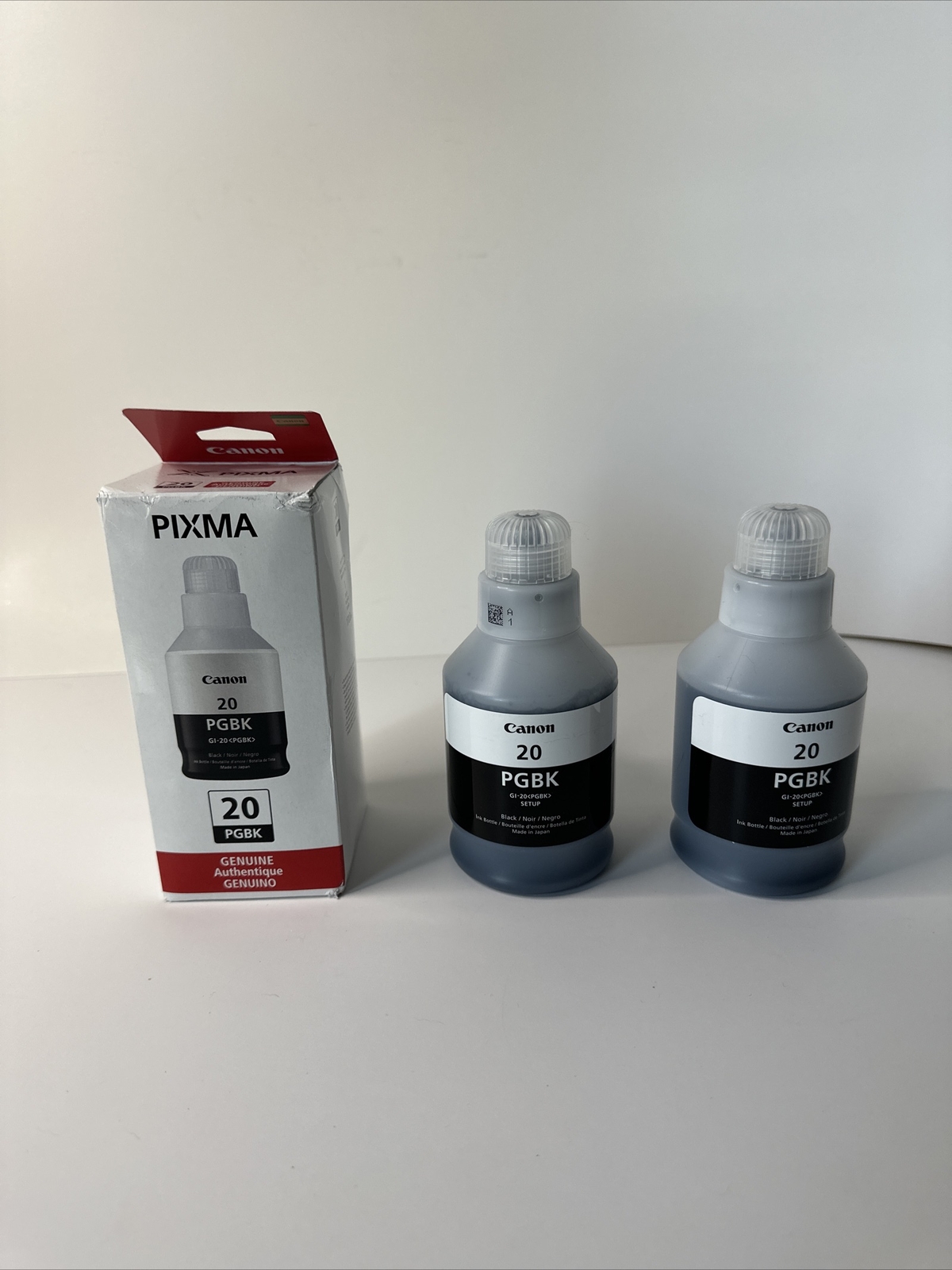 Canon PGBK GI-20 Black Ink for Canon G5020 G6020 G7020 Lot Of 3. Never ...