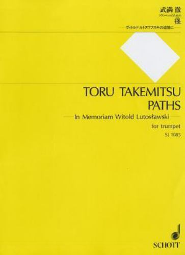 Paths : For Trumpet by Toru Takemitsu (2005, Trade Paperback) for sale ...