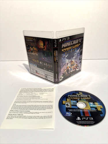 Minecraft: Story Mode Season Pass Disc (Sony PlayStation 3, 2015) PS3 ...