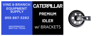 PREMIUM CATERPILLAR IDLER W/ BRACKETS 303.5C / 3035CCR / 303CCR / 303 ...