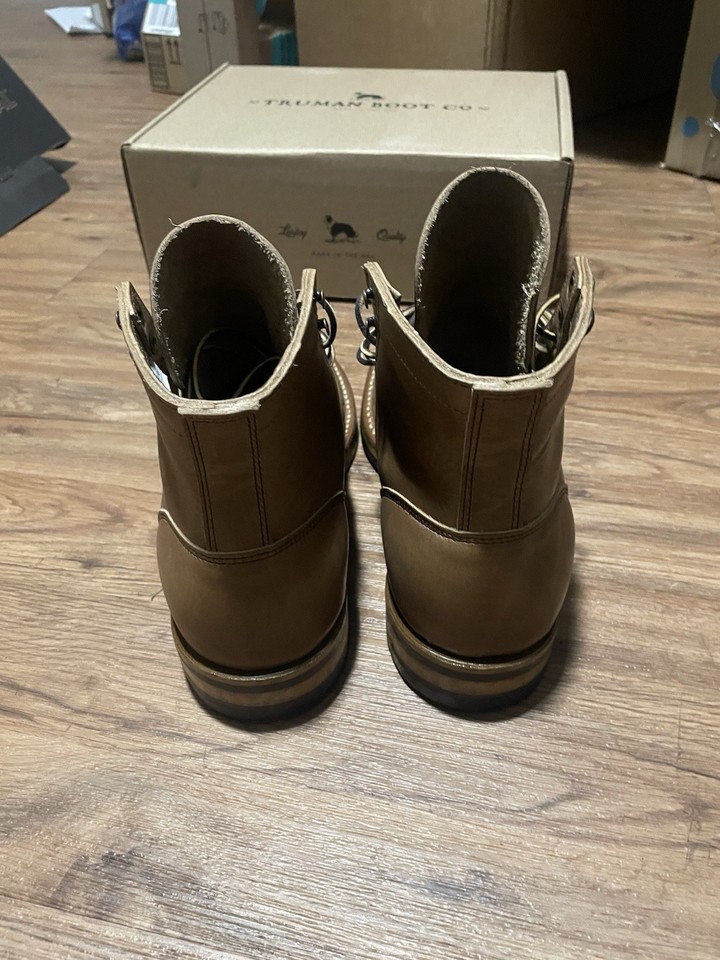 Truman Boots 56 Last Natural Cypress | eBay
