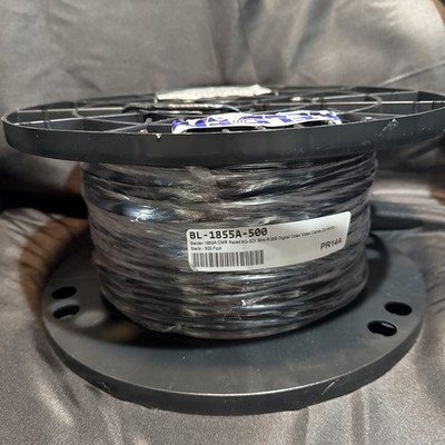 Belden 1855A Mini-RG59 Digital Coax Video Cable 23 AWG Black 500Ft | eBay