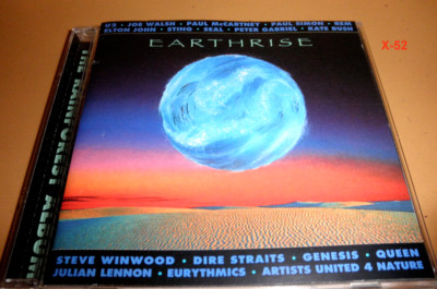 Earthrise CD Kate Bush Genesis Queen McCartney Sting Eurythmics Peter ...