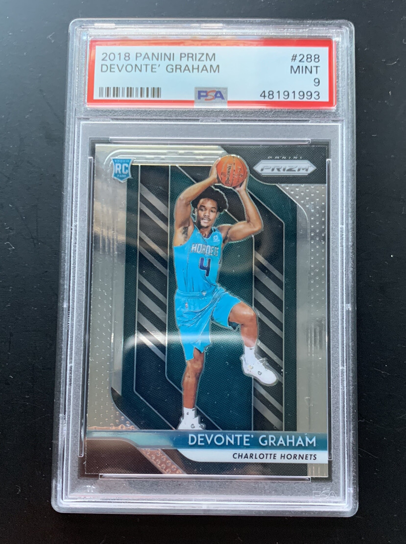 2018 Panini Prizm Devonte’ Graham Rookie PSA 9 Hornets | eBay